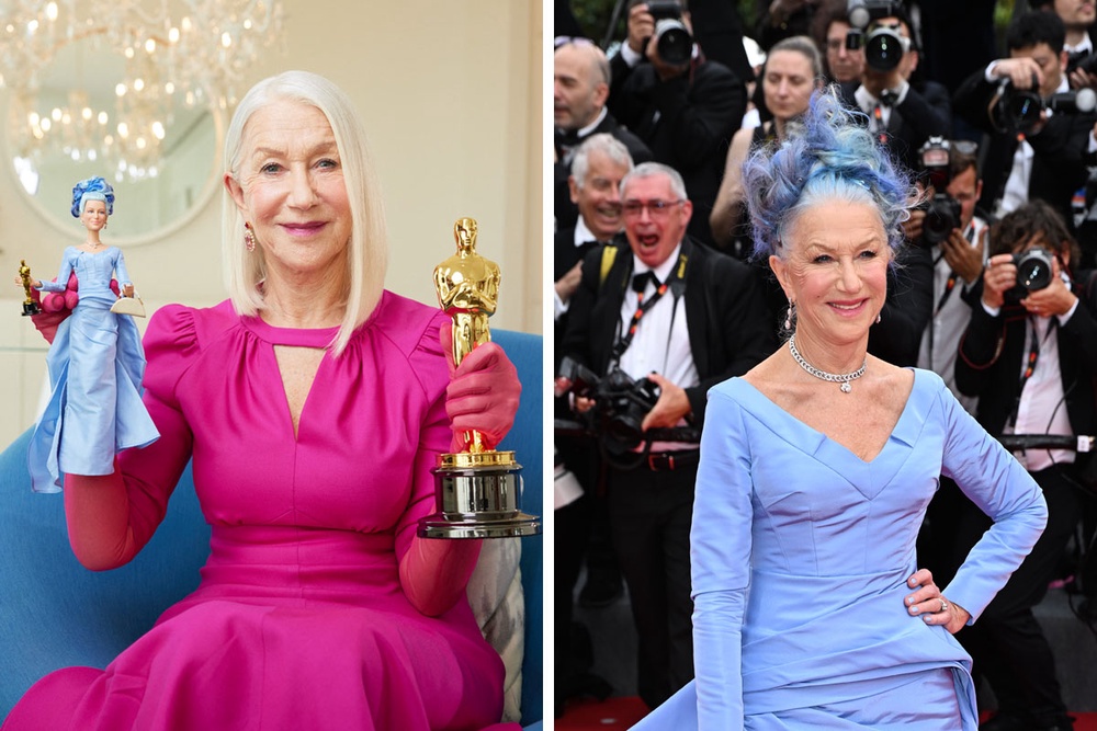 Helen Mirren Is 1 Of 8 Women Who Are Receiving Their Own Custom Barbies ...