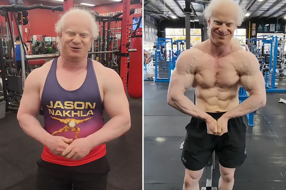 Blind, Albino Bodybuilder Inspires Thousands After Low-Point Post Goes ...
