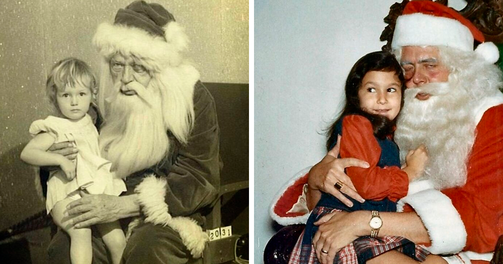 Creepy And Unhinged Pics Of Santa That Might Scare You Into Switching ...