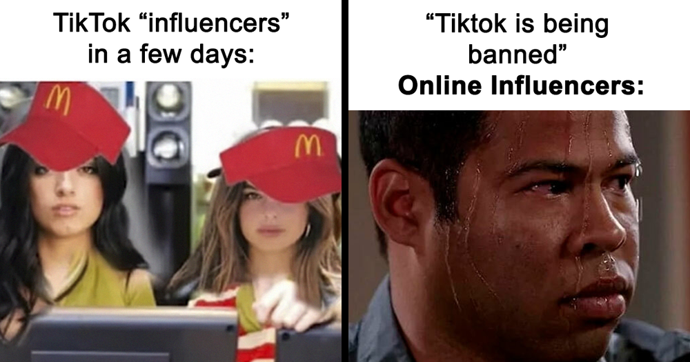 Social Media Can’t Stop Joking About The TikTok Ban, Sparking These 71 Brilliant Memes