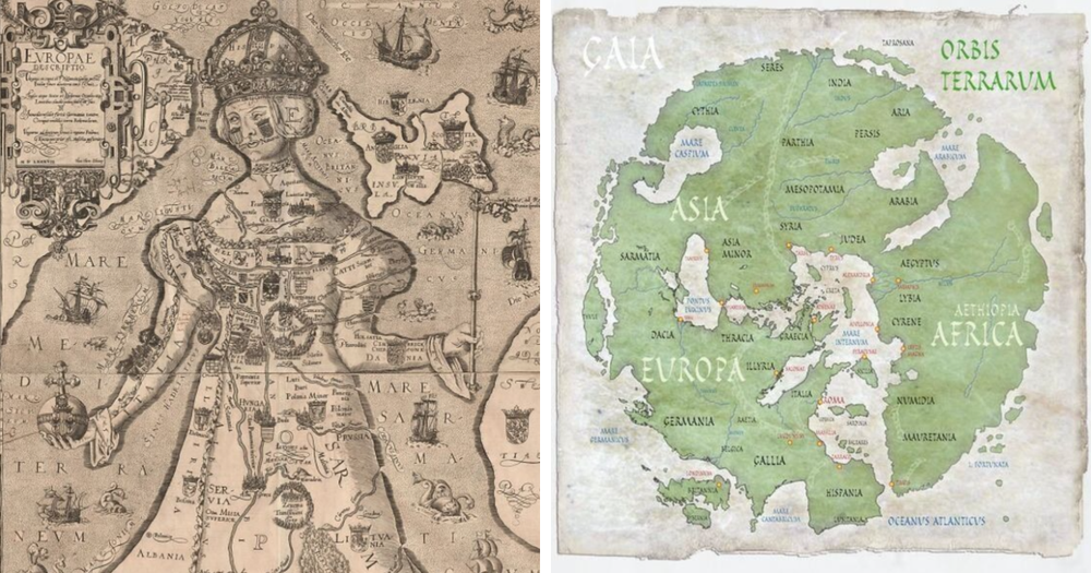 28 Fascinating Maps From The Past That May Offer New Insights Into History