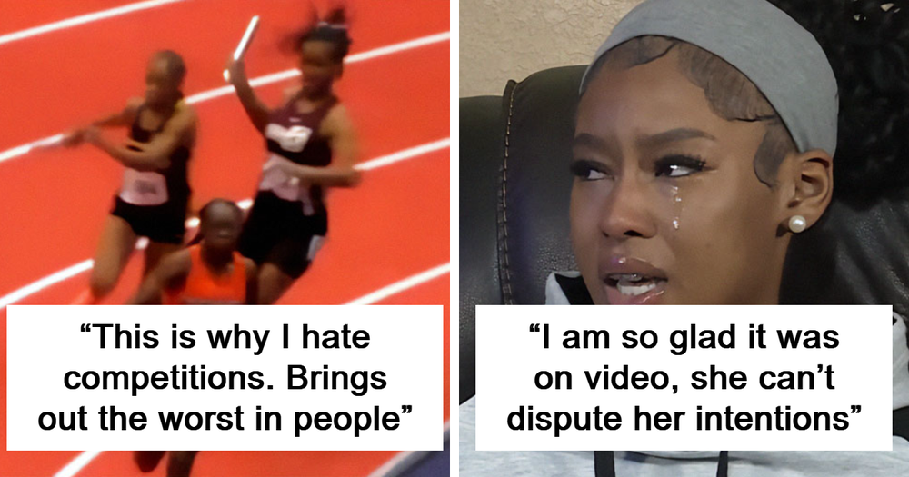 Teen Track Star Disqualified For Striking Opponent With Baton Speaks Out