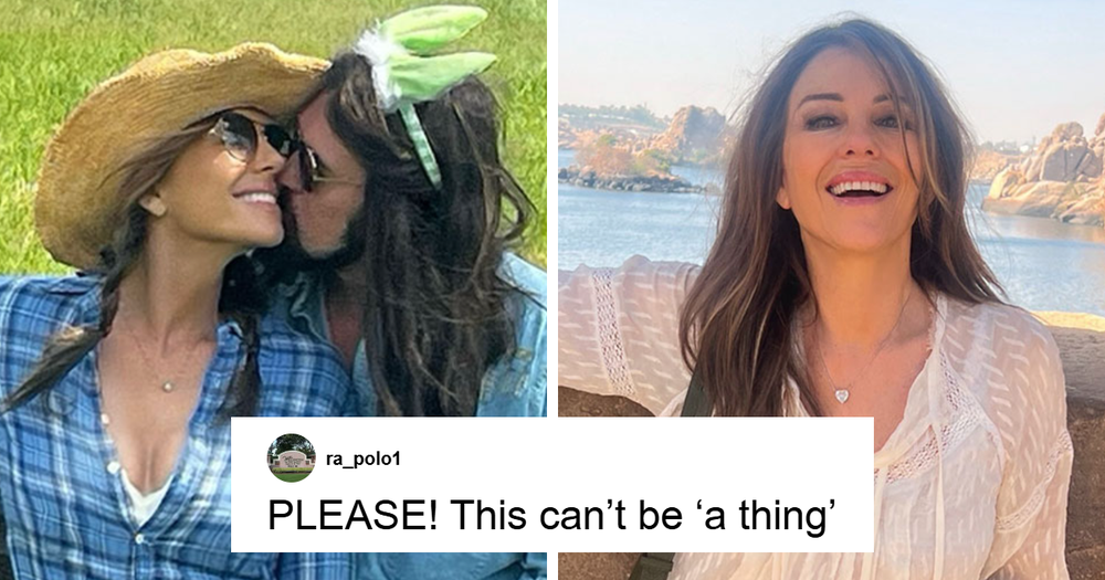 “I Thought Those Were 2 Women At First”: Elizabeth Hurley And Billy Ray ...