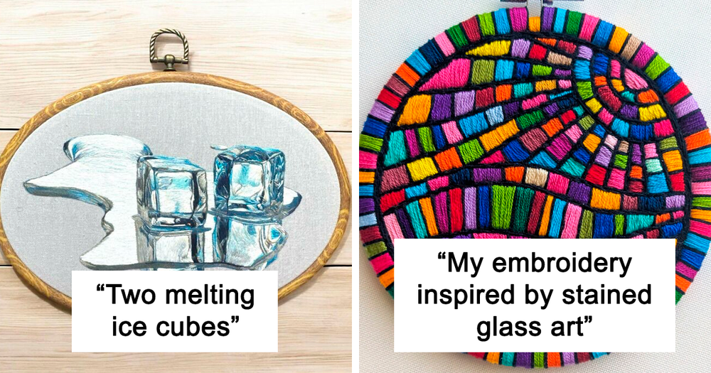 50 People Show Off Their Incredible Embroidery Skills (New Pics)