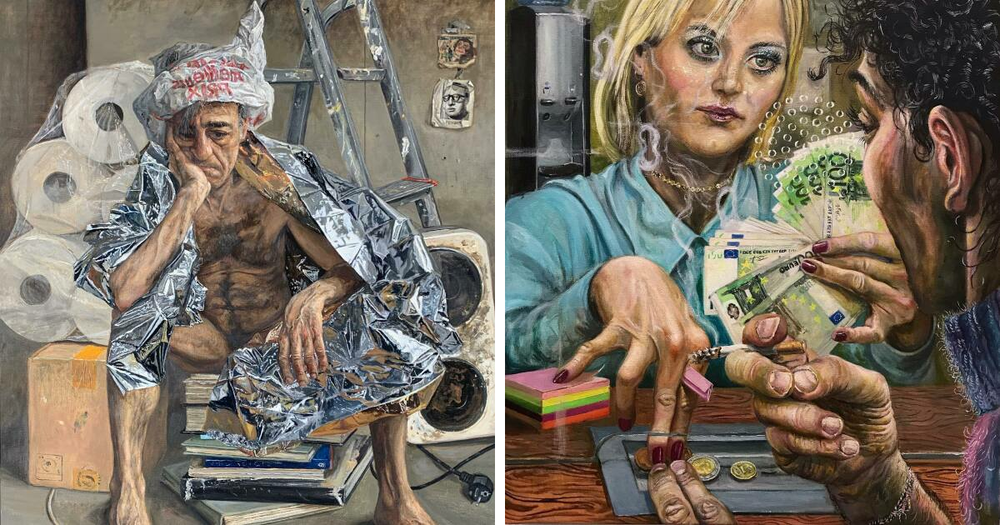 Social Commentary Meets Absurdity In These Artworks By Marcos ...