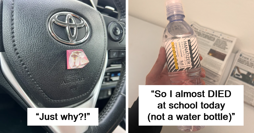 “Hand Sanitizer In A Water Bottle”: 85 Stupidly Dangerous Designs That ...