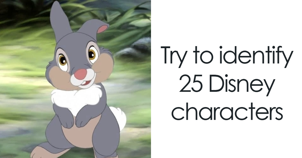 The Ultimate Disney Character Quiz With 25 Characters You’ve Definitely ...