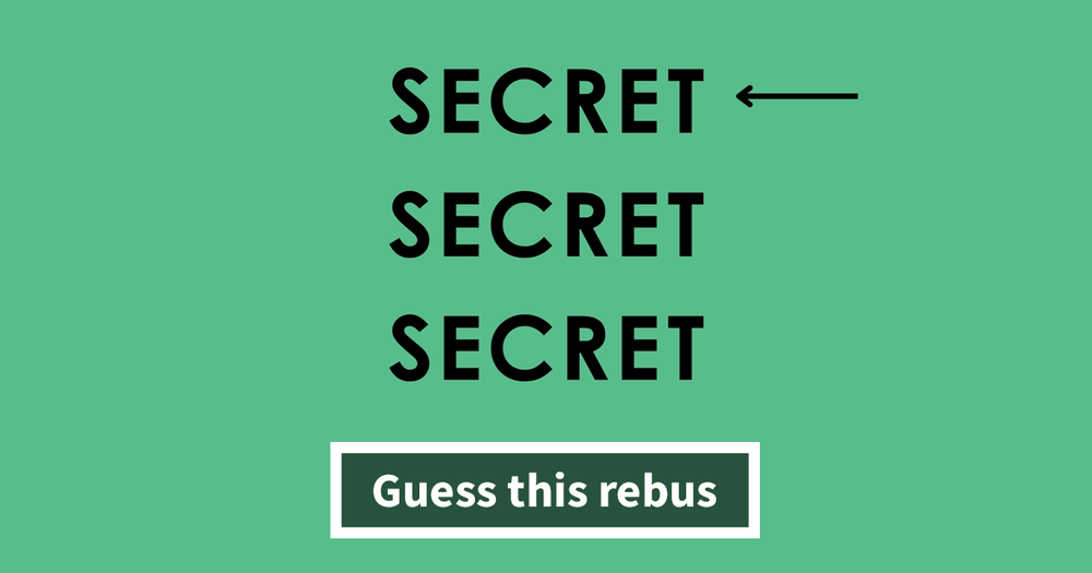 “Think You’re Smart?”: Solve These 36 Rebus Puzzles And Prove It