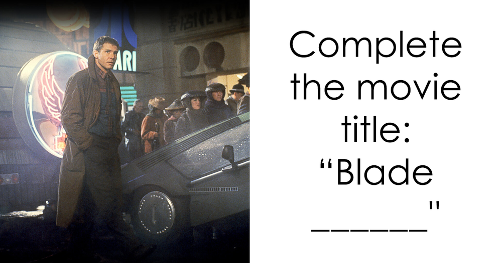 “Are You As Smart As IMDb?”: Finish These 35 Famous Movie Titles From ...