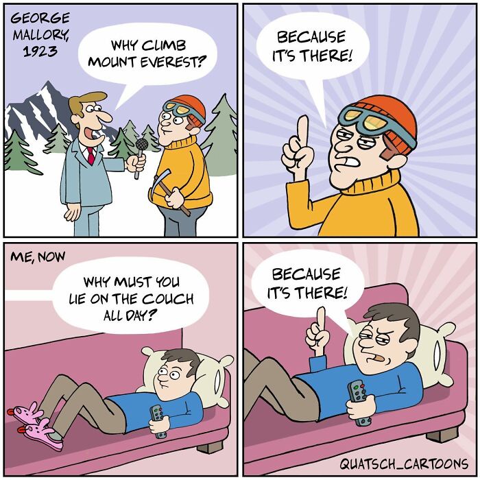 This Comics Artist Illustrates Absurd And Fun Situations (25 Pics)