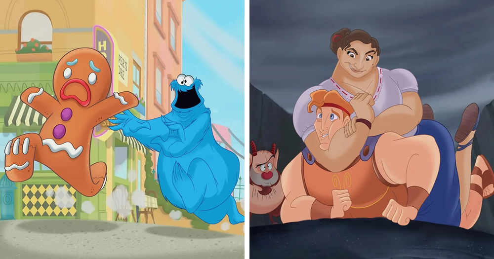 45 Clever Cartoon Crossovers That Feel Strangely Right