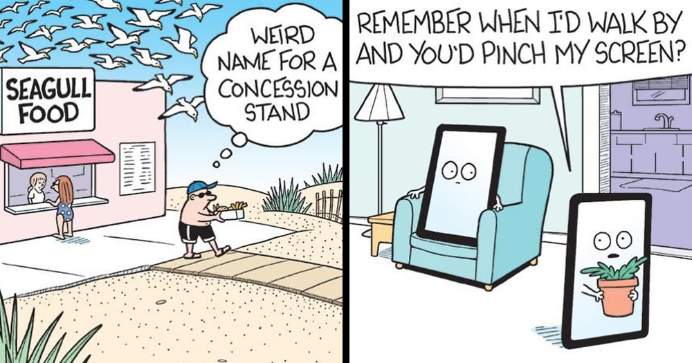 70 Funny And Relatable Comics By Mark Parisi That Capture Everyday Absurdities (New Pics)