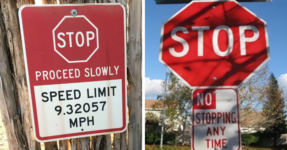 69 Times People Saw Such Confusing Road Signs They Had To Share The ...