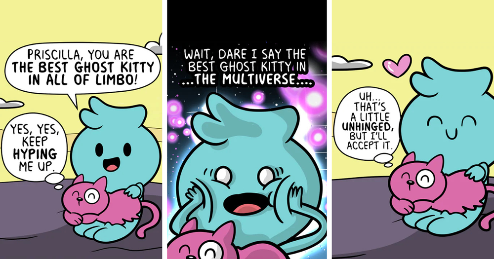 20 New Heartwarming Comics From ‘Positively Ghostly’ That Might ...