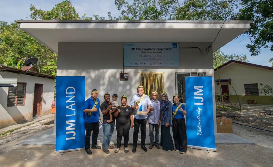 IJM Land bina semula rumah keluarga Orang Asli di Labu melalui Program ...