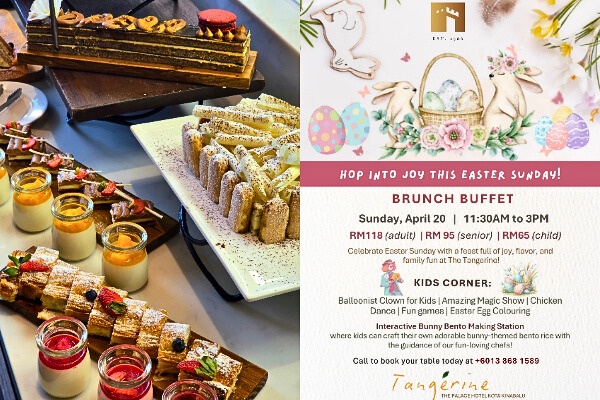 Easter Brunch Buffet at The Palace Hotel
