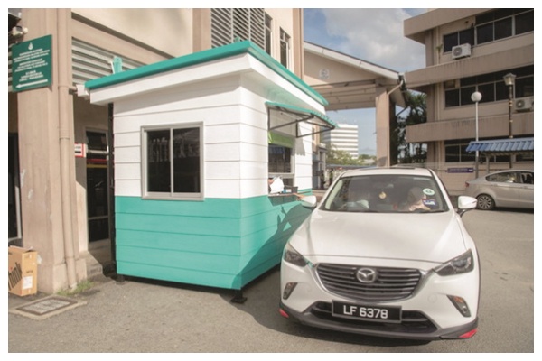 Smooth drive-thru checks at Labuan Ferry Terminal