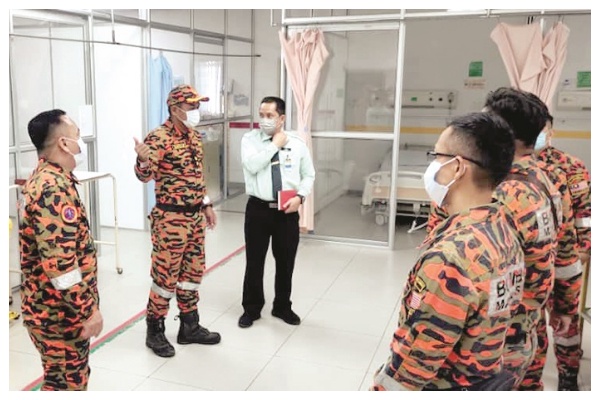 Firemen get refresher on first aid rescue techniques