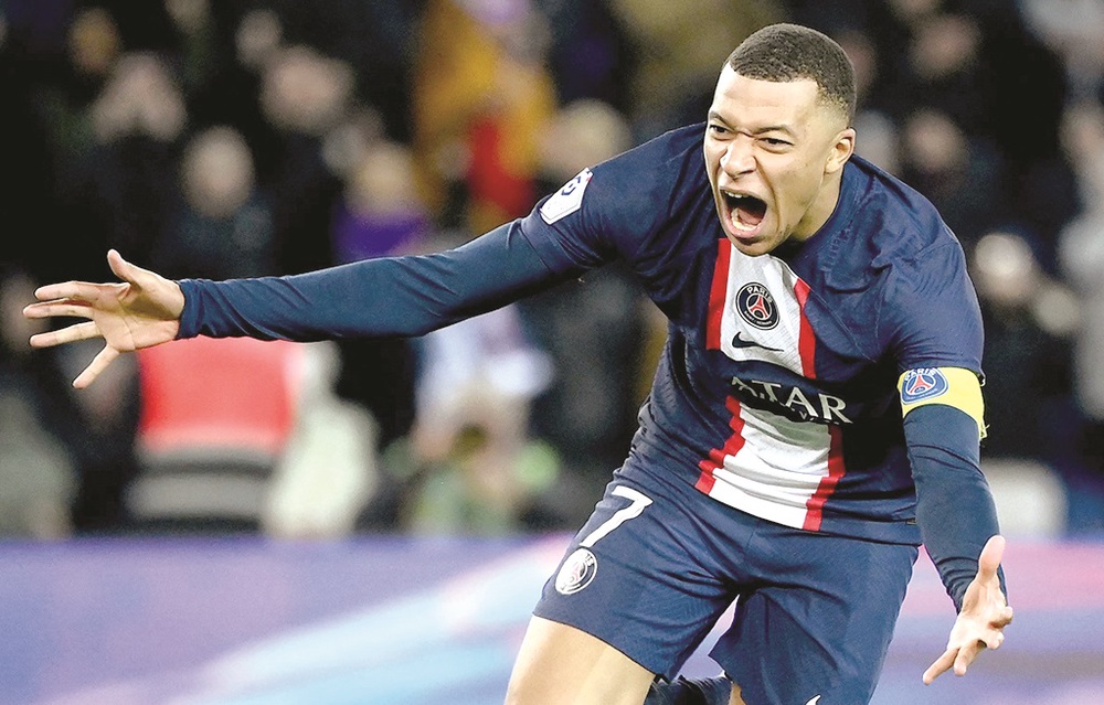 Superstar Mbappe breaks PSG goal record