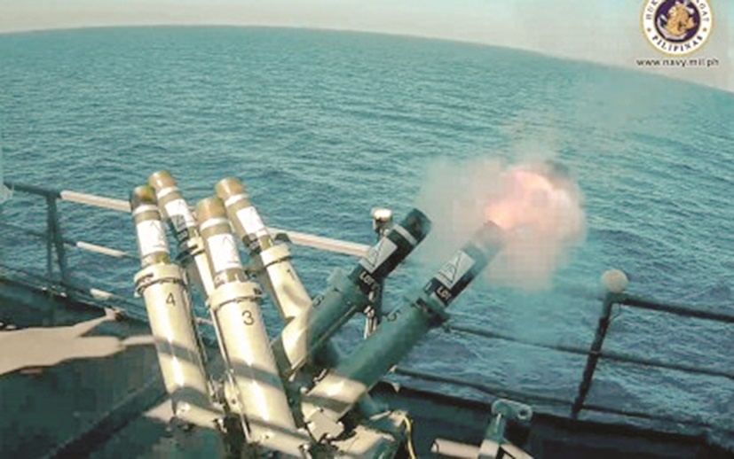PH Navy test-fires anti-ship missile decoys off Zambales