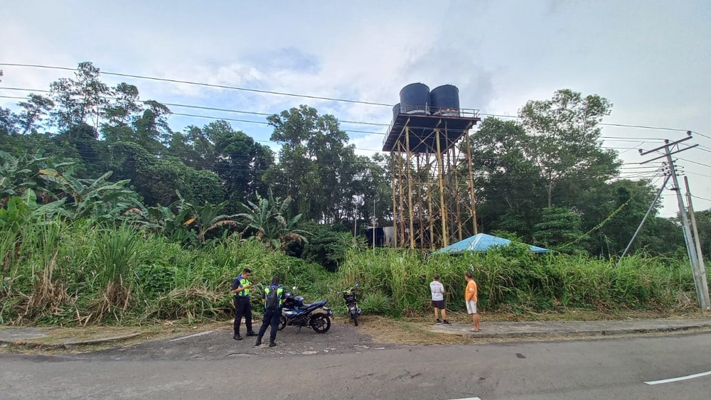 Rumah pam air di Kingfisher jadi sasaran pelaku musnah