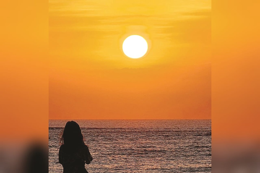 Connecting with sunsets for inner peace and happiness