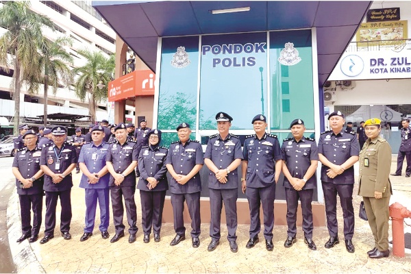 Pondok polis Warisan Square dihidupkan semula