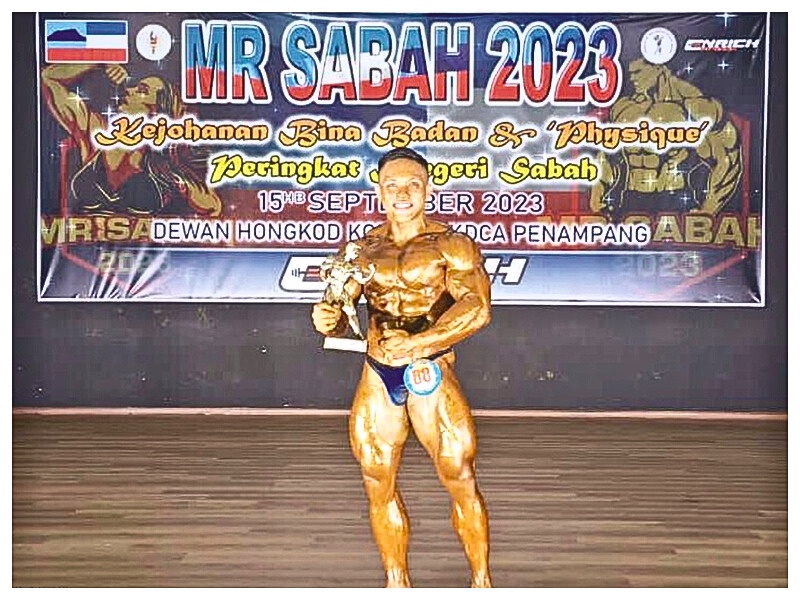 Ronald is crowned Mr Sabah