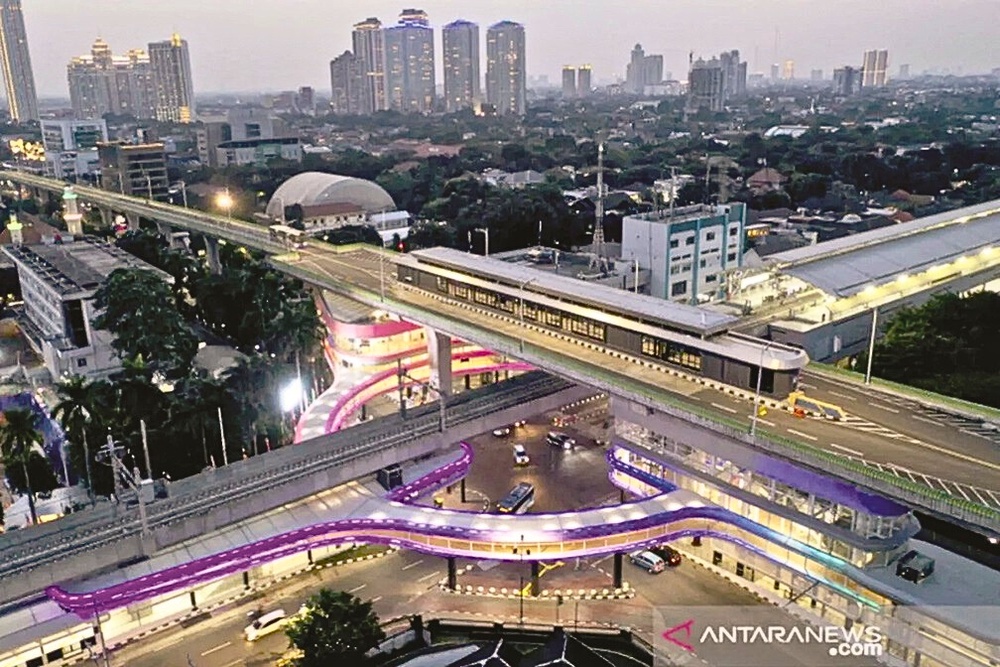 Efforts to integrate public transportation in Jakarta