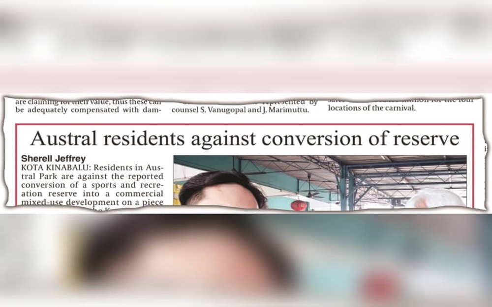 Kepayan Ridge land is not a reserve: LPPB