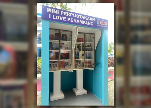 Two mini libraries set up in Donggongon