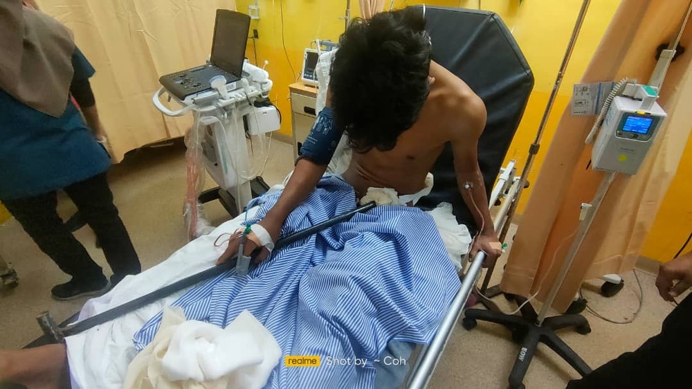 Sandakan worker impaled by oil palm loading spike