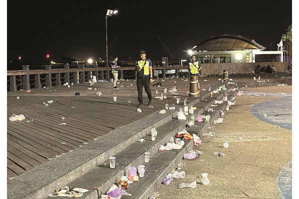 DBKK kutip 200kg sampah di Segama Waterfront