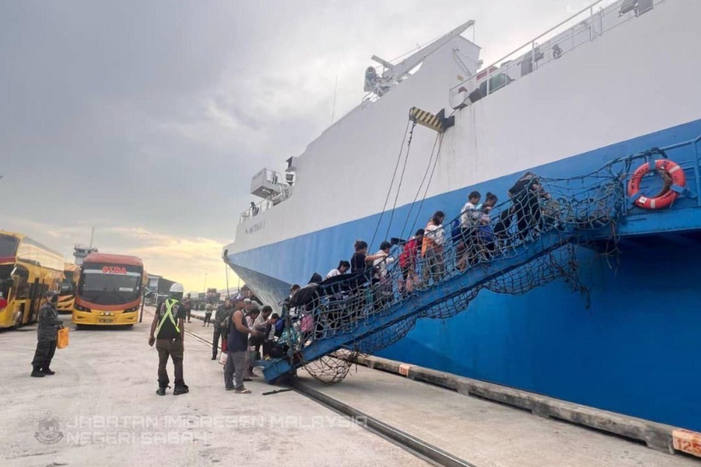 623 undocumented Filipinos deported from Sabah to Zamboanga