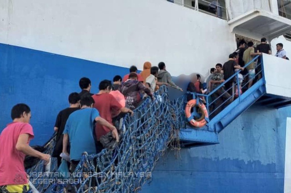 670 undocumented Filipinos deported from Sabah