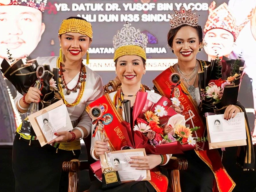Michelle shines as Sipitang Unduk Ngadau 2025 winner