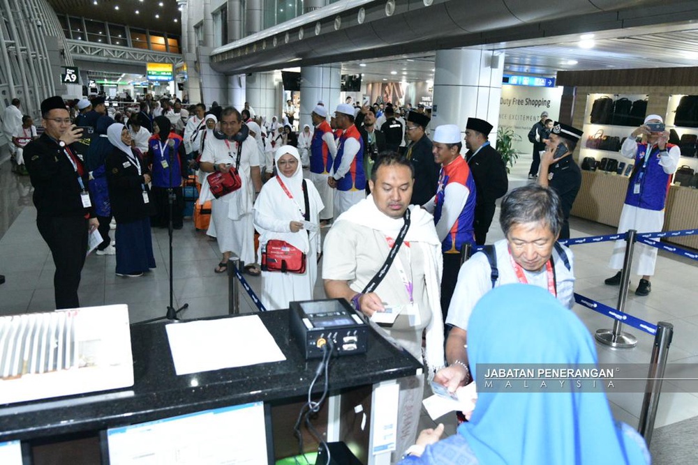 Kumpulan pertama jemaah haji Sabah berlepas ke Makkah