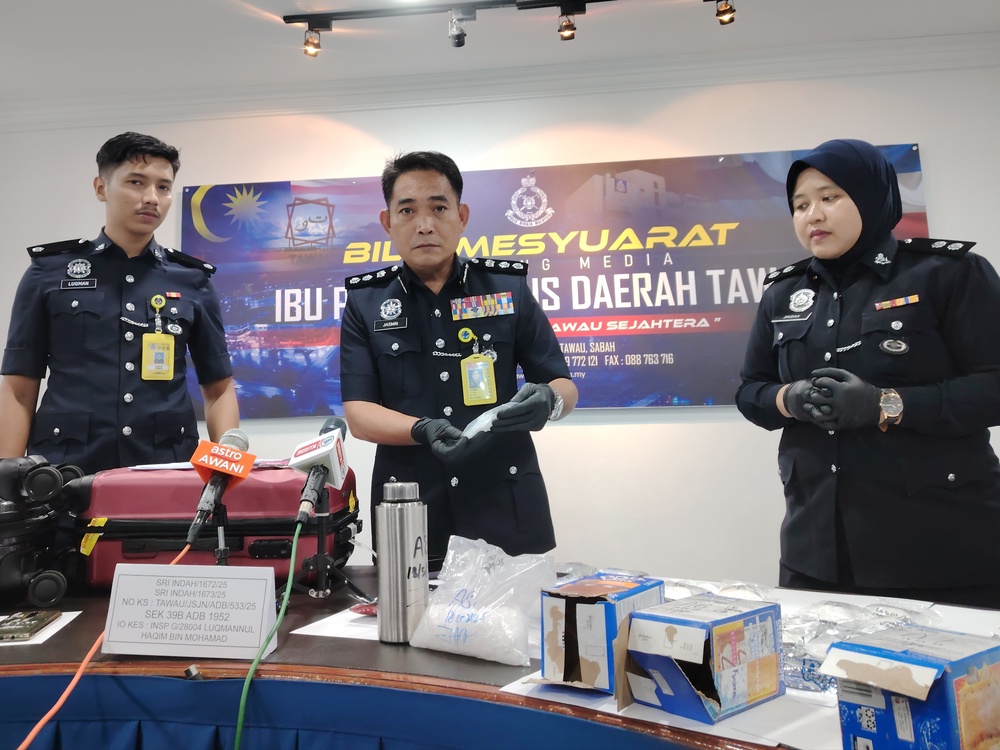 RM87,000 syabu intercepted in Tawau
