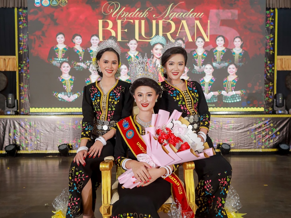 Rini Aswanda wins Beluran Unduk Ngadau Kaamatan crown