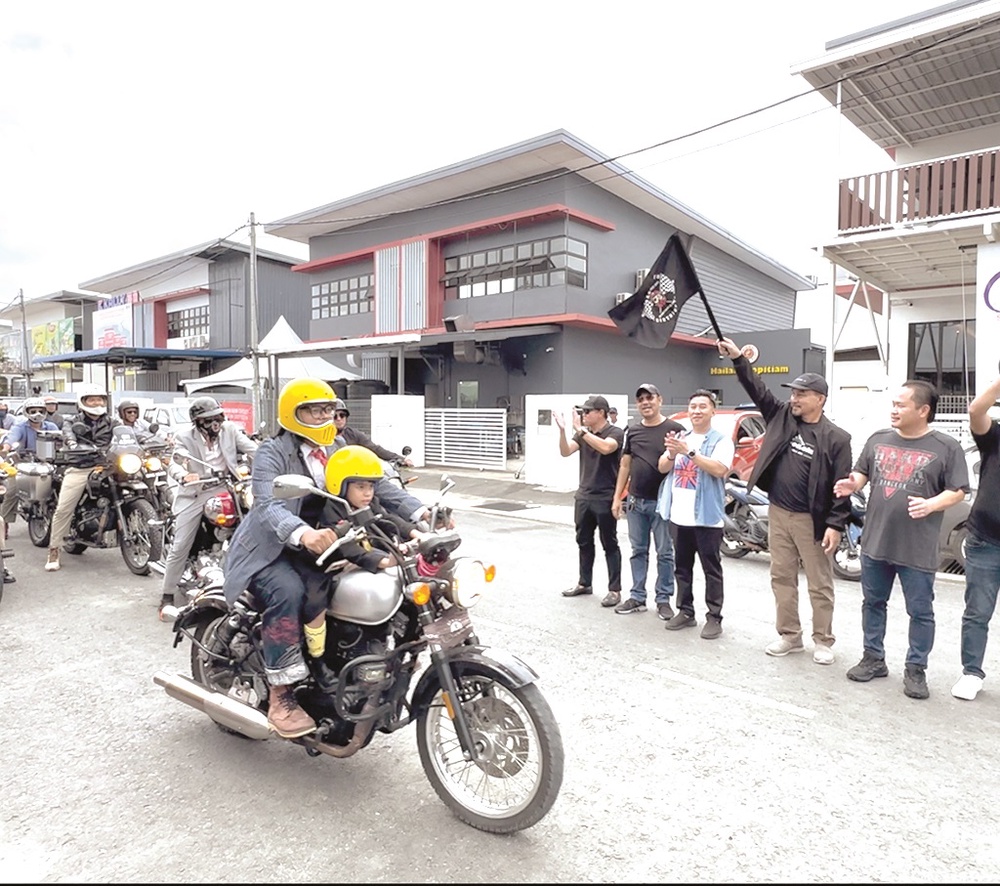 32 distinguished gentlemen ride for a purpose