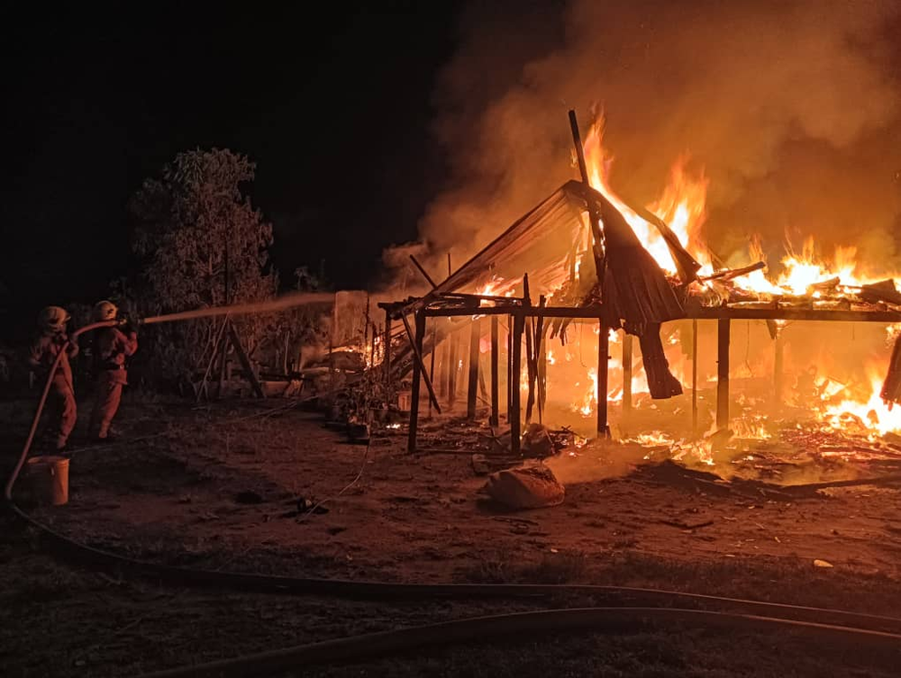 Elderly man injured in Dumpil house fire