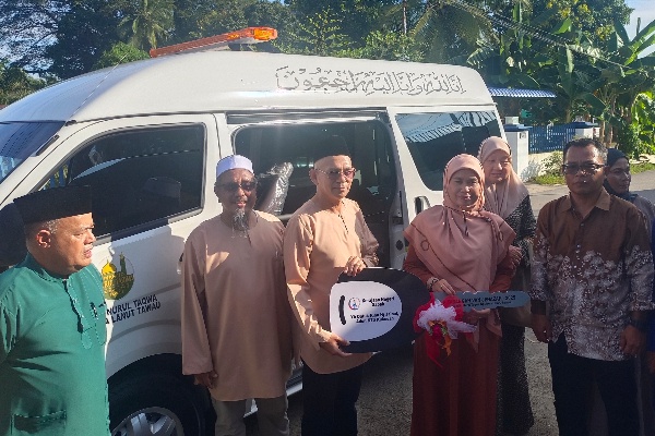 Sumbangan van jenazah manfaatkan 20,000 di Kukusan