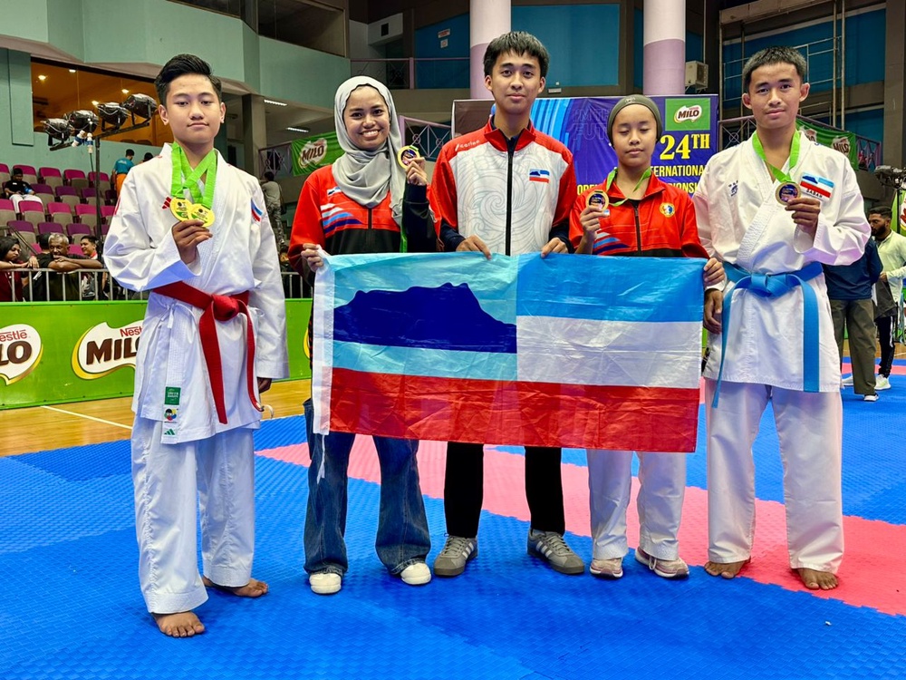 Persatuan Karate Sabah bawa pulang 5 emas, 4 gangsa