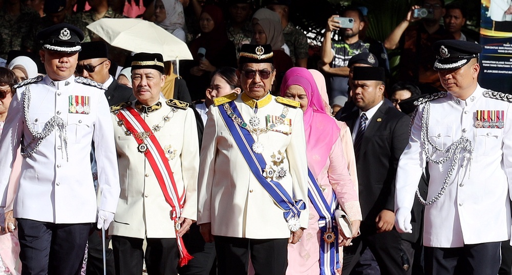 Tun Musa’s first TYT official birthday marked with 80-contingent parade