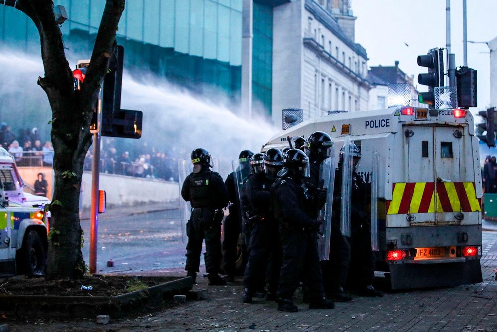 Northern Ireland town hit by ‘racially motivated’ riot