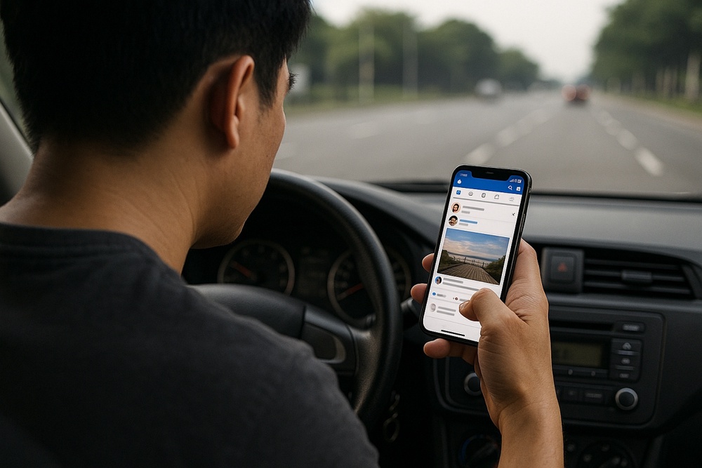 Phone use while driving flagged as top accident cause