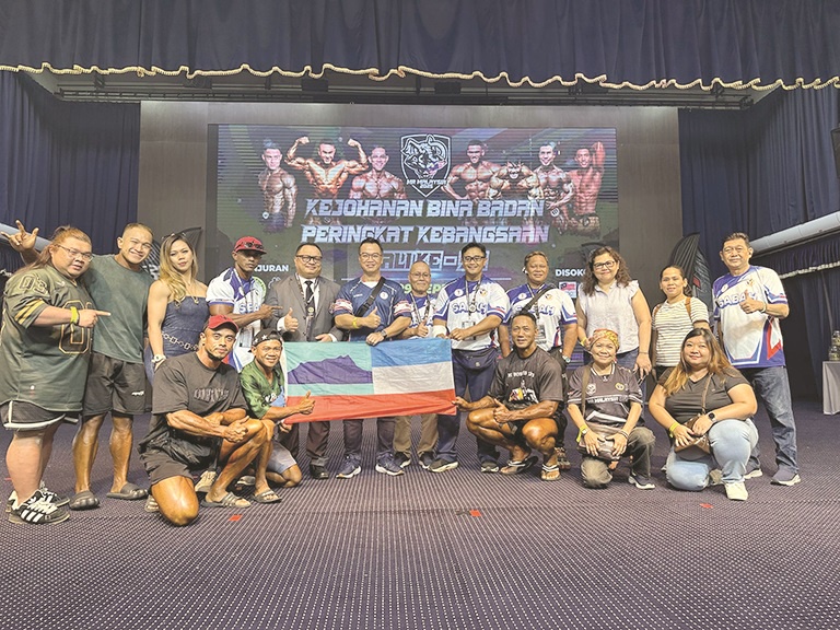 Pencapaian bersejarah buat Persatuan Bina Badan Negeri Sabah