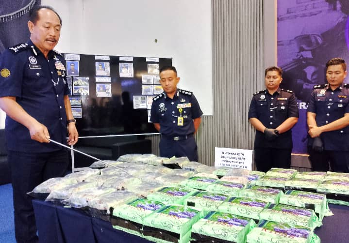 Police seize RM1.48 million worth of syabu in Semporna bust