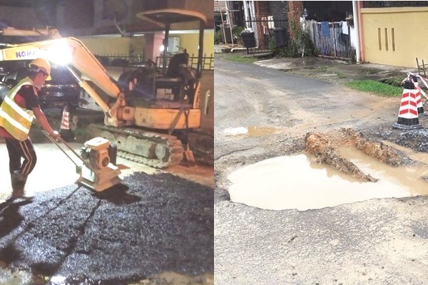 Jabatan Air, pengurusan taman tingkat penyelenggaraan jalan