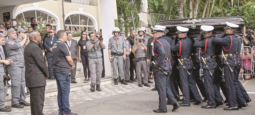 Pele’s resting place in world’s tallest vertical cemetery